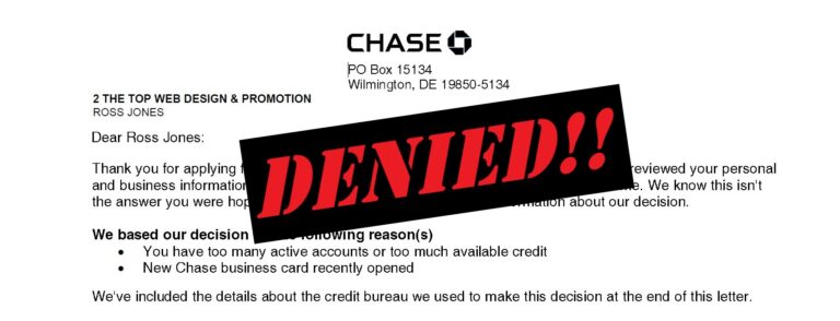 Denied? Call the Chase Reconsideration Line - We Get To Travel!